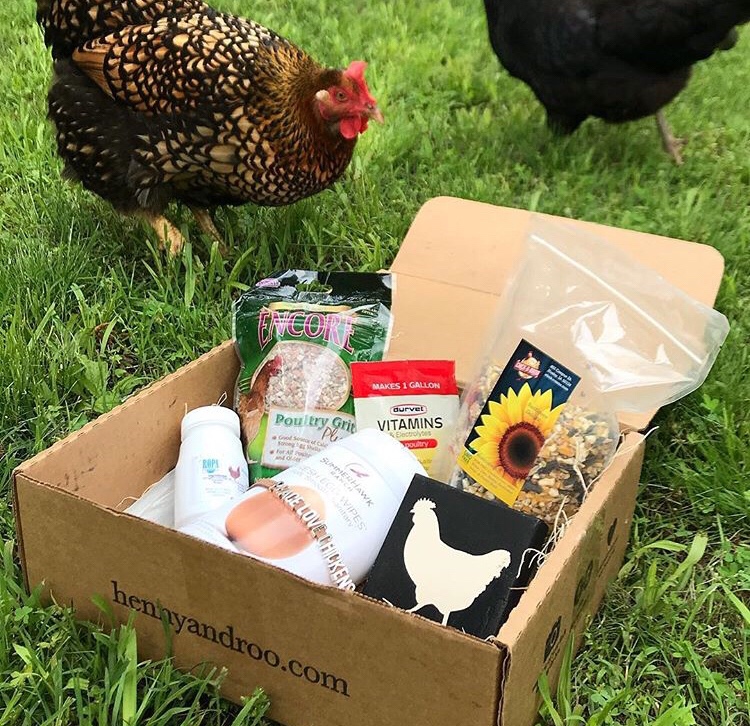 Inside the May 2018 Box – Henny+Roo, the subscription box for chicken ...